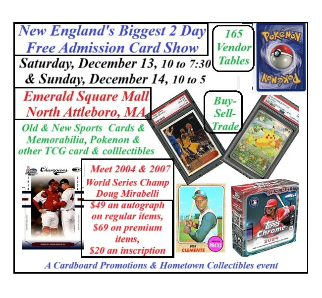 New England's Biggest Free Admission Card Show | Treasure
