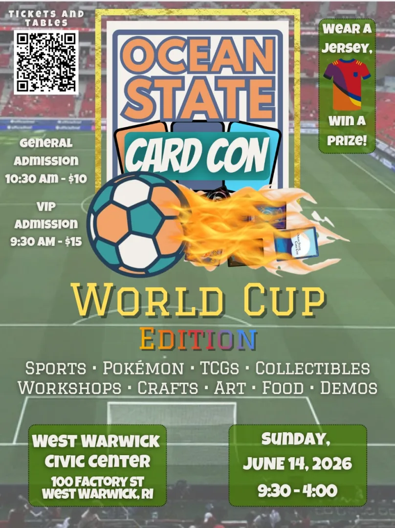 Ocean State Card Con - June 2026 World Cup Edition | Treasure